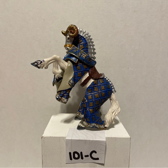 Toys | Papo Weapon Master Dragon Horse Knights Armored Figure Figurine ...